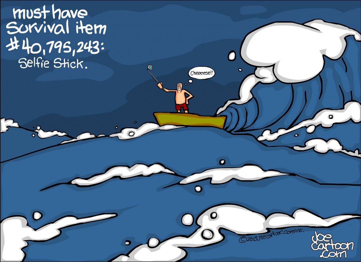 Must Have Survival Item - Joe Cartoon