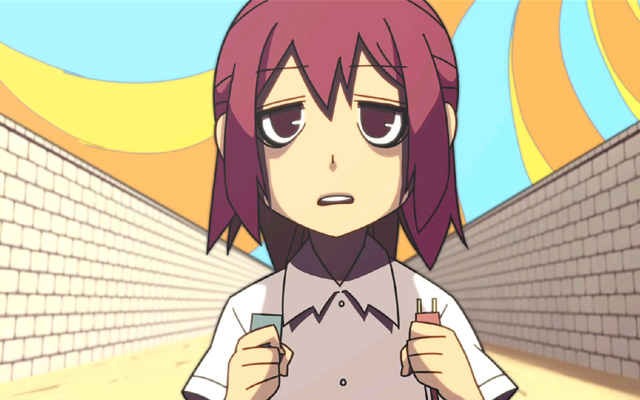 Anime Girl Looks For Something to Plug Into Her Socket... Wait, What ...